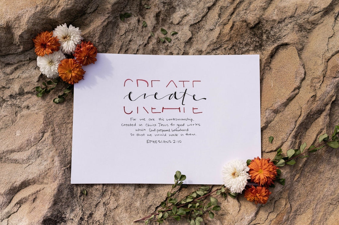 Custom Word W/ Scripture or Quote - Etsy