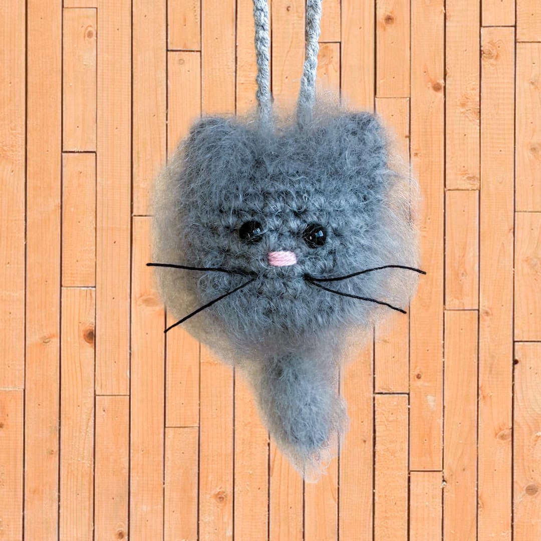 Cat Car Accessory for Women Teens Men, Cute Car Decor, Rear View Mirror ...