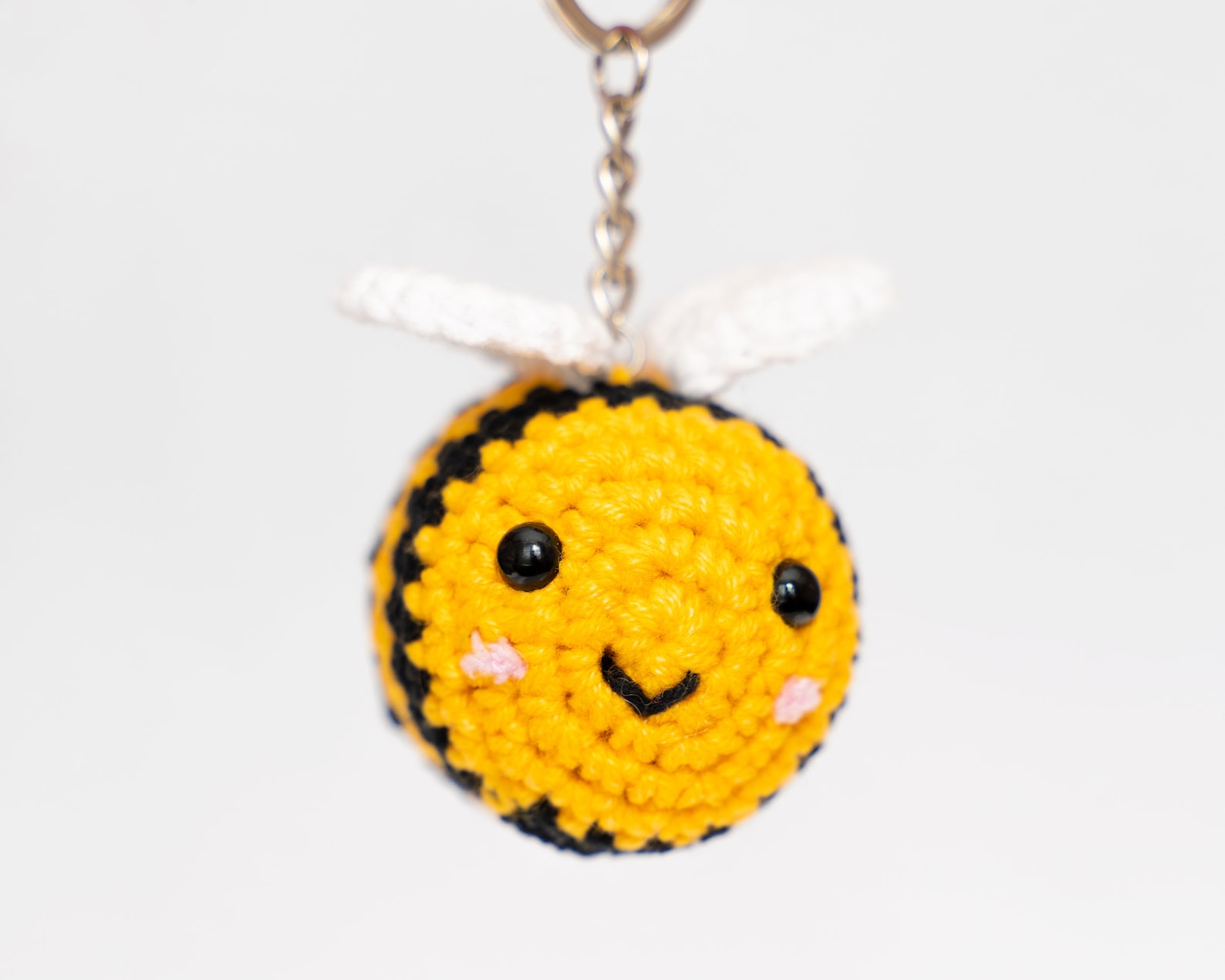 Crochet Keychain Crochet Animals Plush Keychain Mini Bat - Etsy