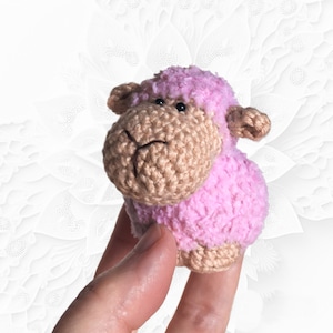 Cute Plush Keychain Sheep Keyring, Pom Pom Sheep Toy Plush, Lamb Easter ...