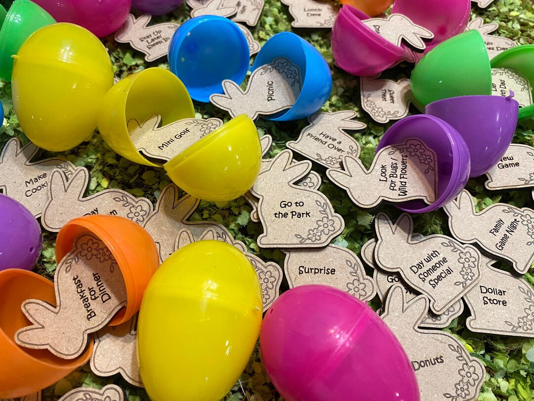 Easter Egg Tokens - Easter Egg Hunt ~ Non-candy Egg Fillers ~ Kids ...