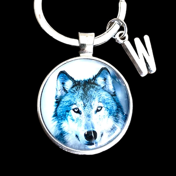Wolf Keychain - Etsy