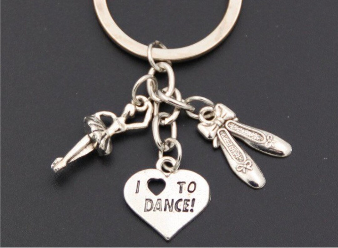 Ballerina Keychain Dancer Keychain Dance Coach Dance Instructor ...