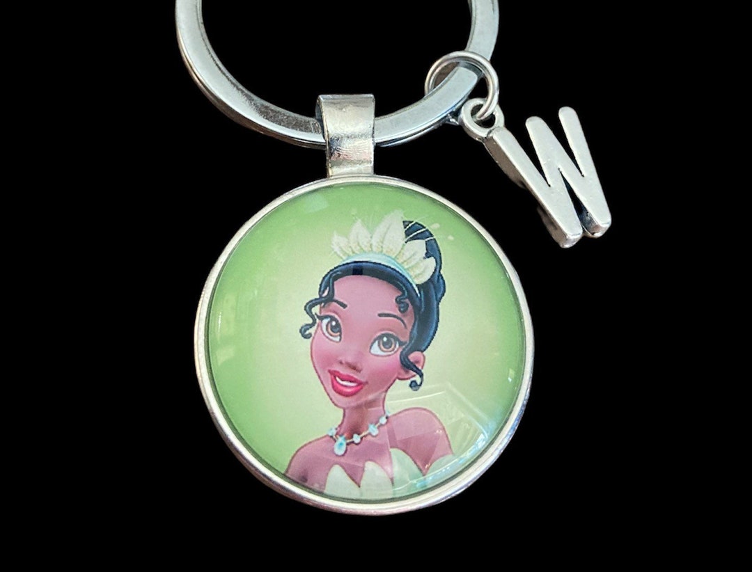 PRINCESS and the Frog Tiana Keyring Princess Keychain Personalized Gift ...