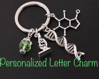 Microscope Keychain Laboratory Scientist MLT MST - Etsy
