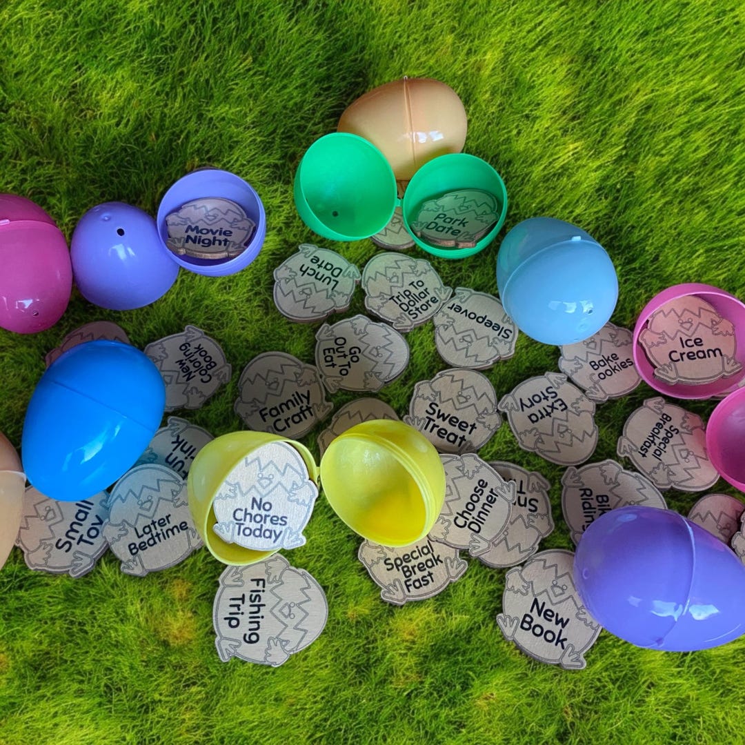 Easter Tokens ~ Easter Egg Tokens ~ Easter Egg Hunt Tokens~ Non-candy ...