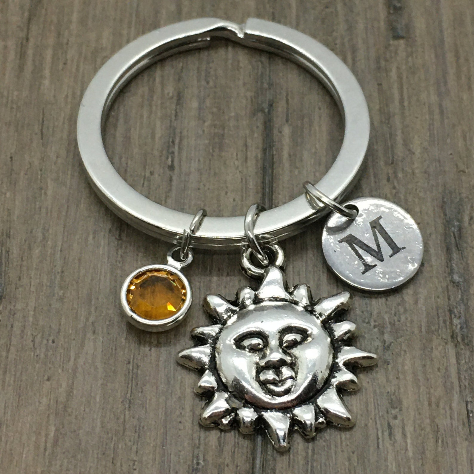 Sun Keychain for Women Sunshine Gift Personalized Sun - Etsy
