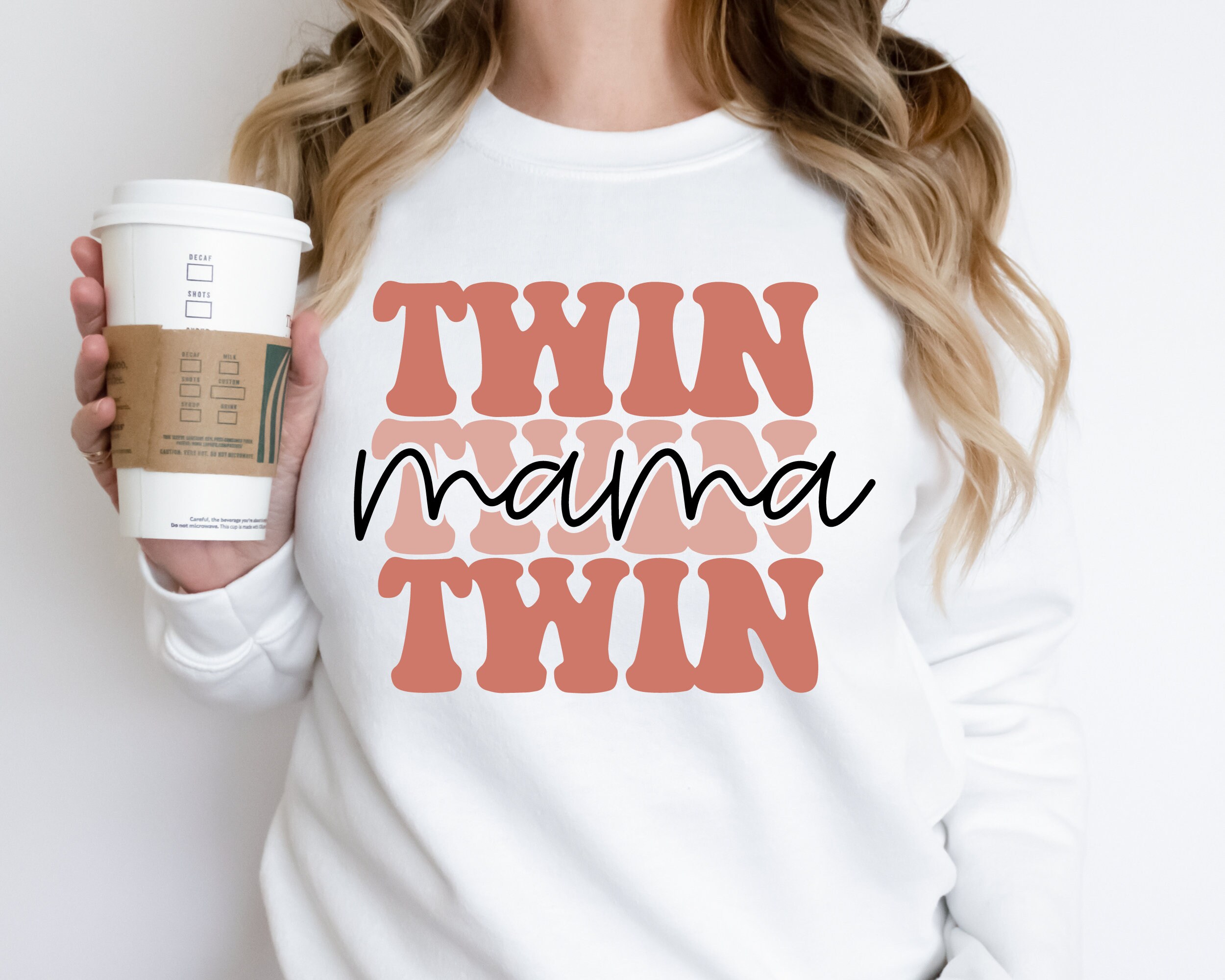 Twin Mama Svg, Twin Mom Svg, Mom of Twins Svg, Mama of Twins Svg, Mama ...
