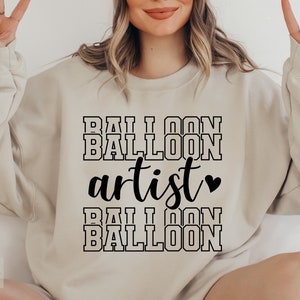 Balloon Artist Svg, Balloon Stylist Svg, Party Decorator Svg, Balloon ...