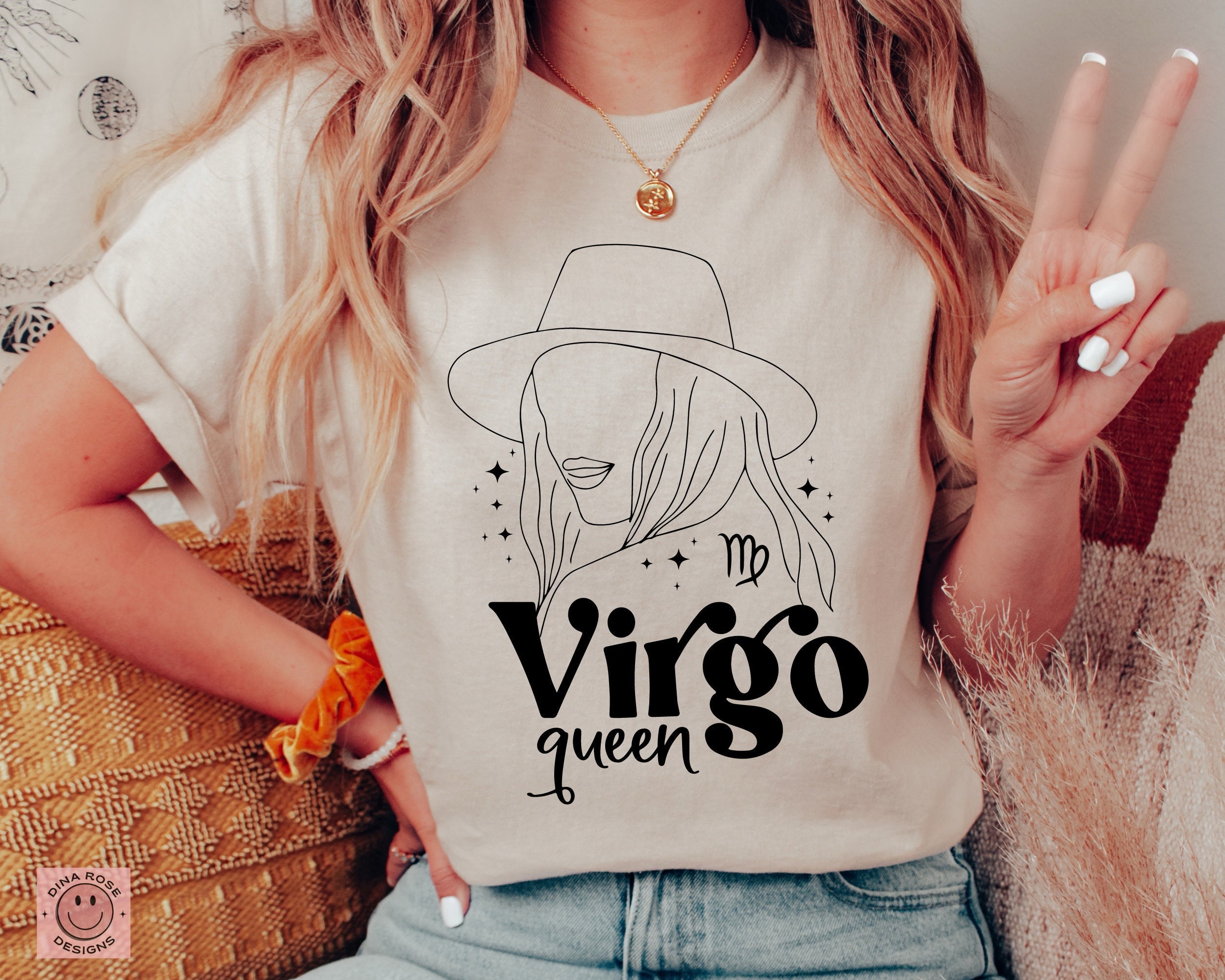 Virgo Queen Svg, Virgo Svg, Virgo Season Svg, Zodiac Sign Svg, Zodiac ...