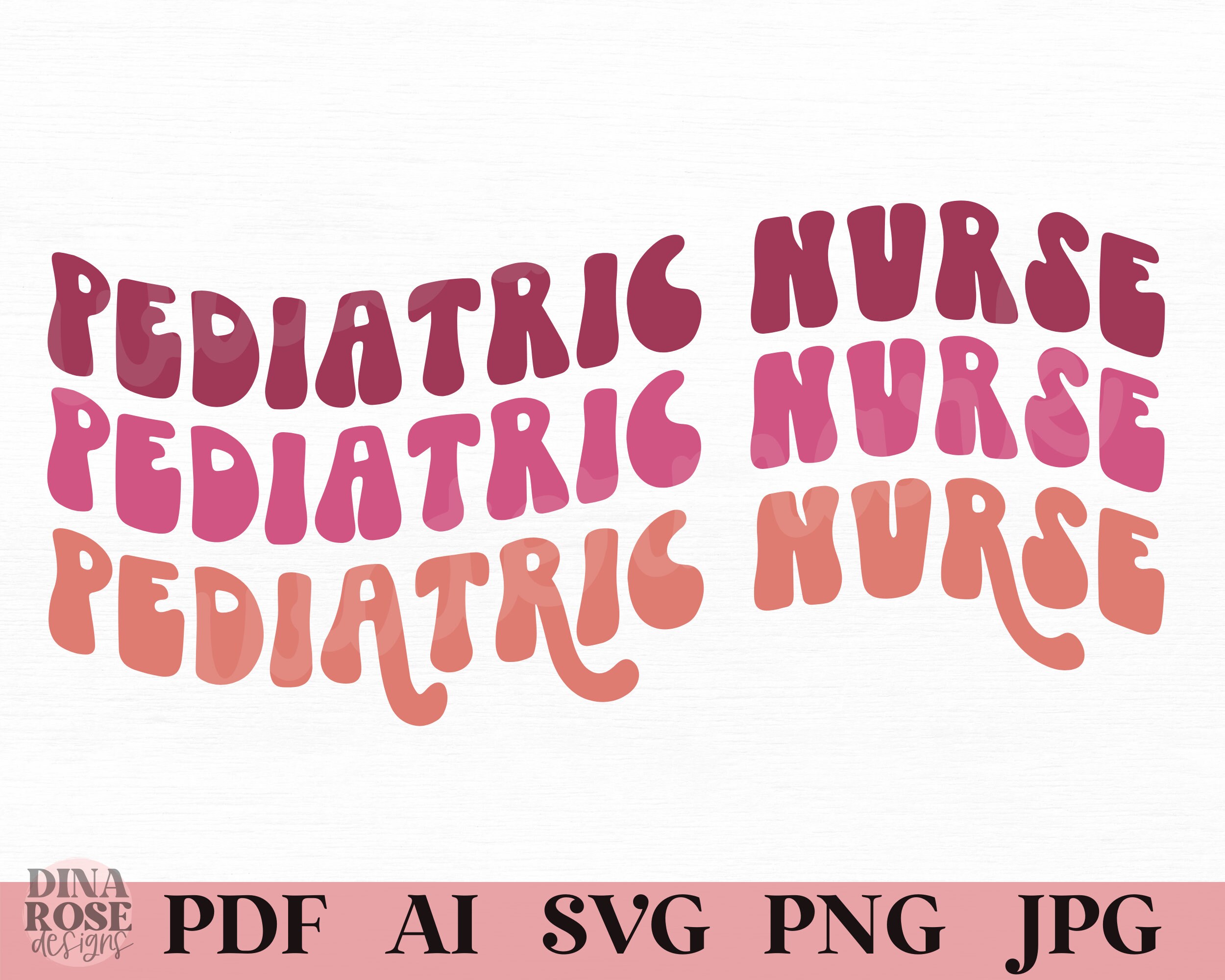 Pediatric Nurse Svg Ped Nurse Svg Nurse Svg Nurse Shirt - Etsy