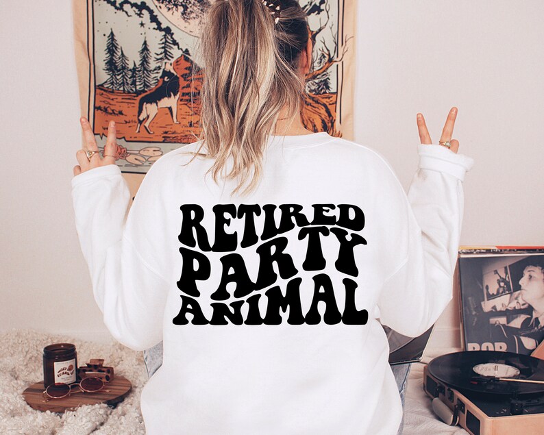 Retired Party Animal Svg, Retired Svg, Funny Retirement Svg, Retirement ...