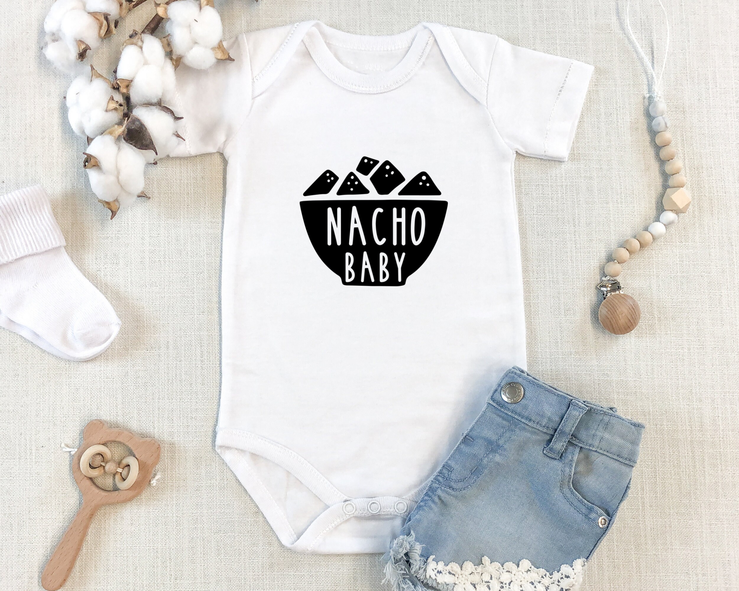 Nacho Baby Svg Funny Mexican Baby Svg Newborn Svg Baby - Etsy