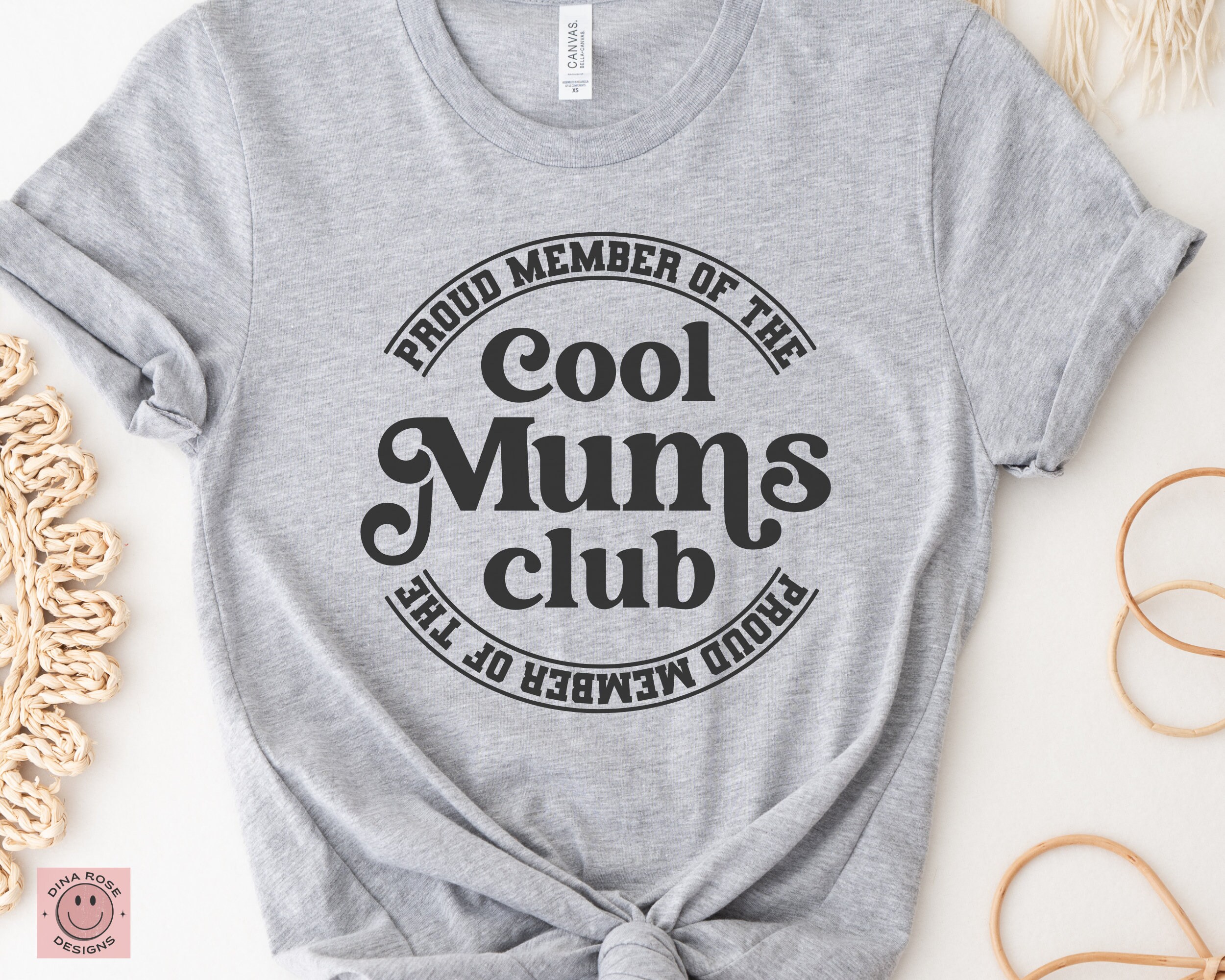 Proud Member of the Cool Mums Club Svg Cool Moms Club Svg - Etsy