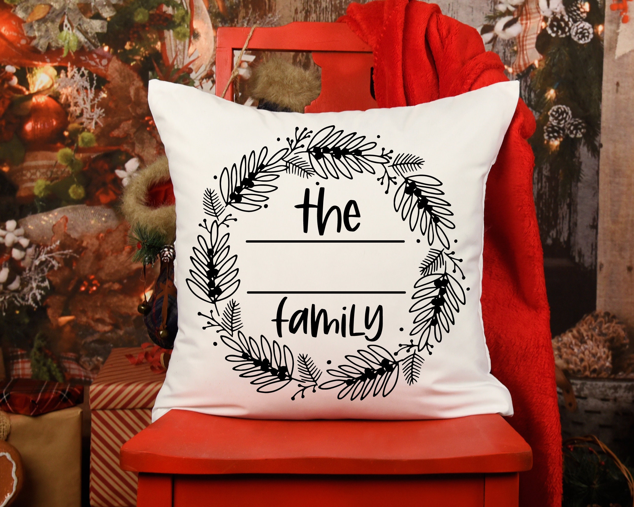 Christmas Wreath Svg Bundle Christmas Svg Wreaths Svg - Etsy