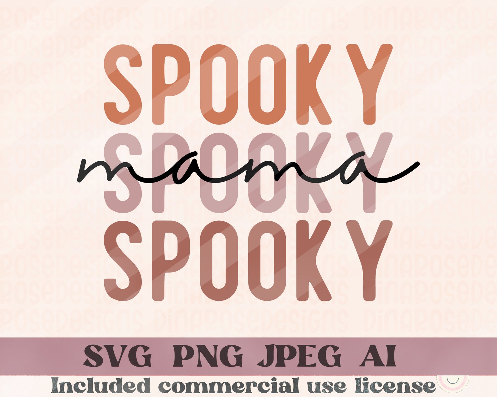 Spooky Mama Svg Halloween Svg Spooky Svg Mama Quotes Svg - Etsy