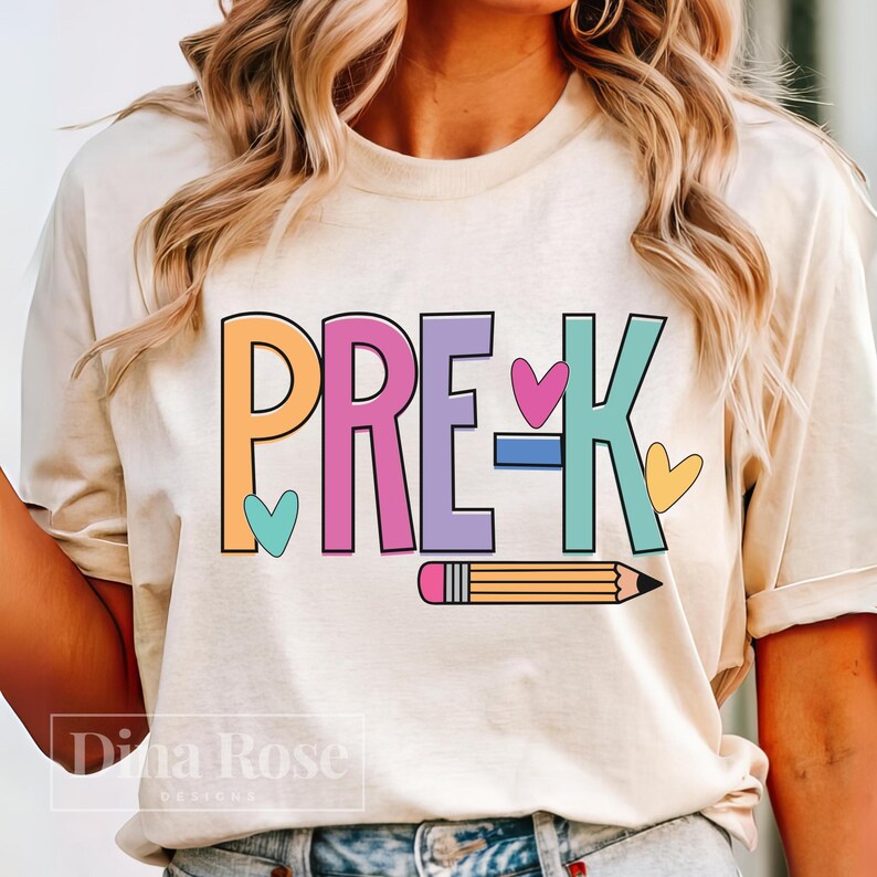 Pre-k Svg, Teacher Svg, Back to School Svg, First Day of School Svg ...