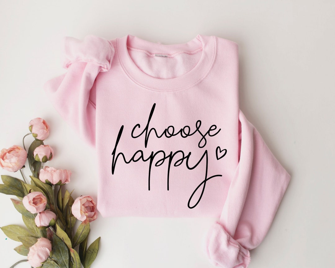 Choose Happy Svg, Happiness Svg, Inspirational Svg, Mental Health Svg ...