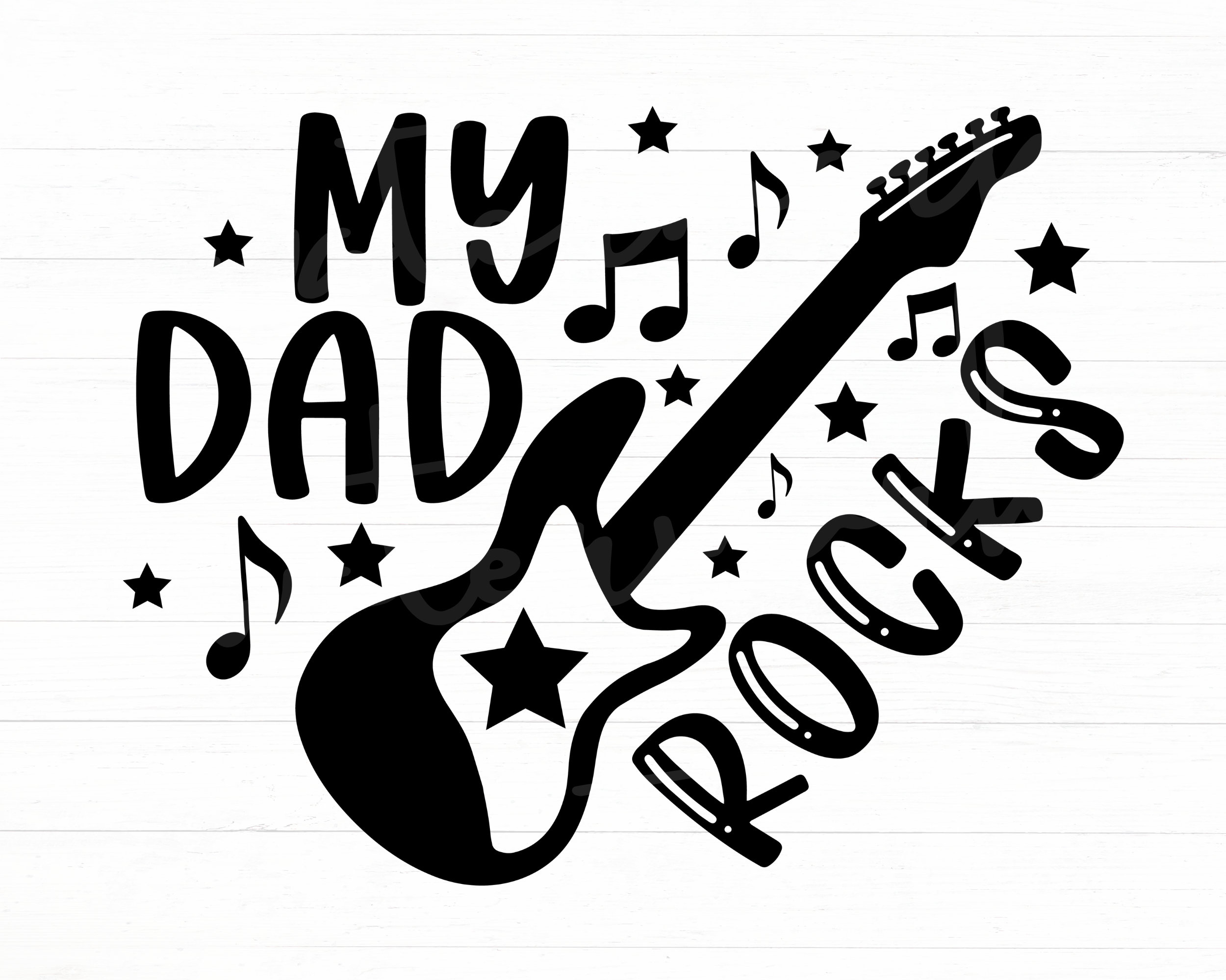 My Dad Rocks Svg Dad Svg Father's Day Svg Father Svg - Etsy