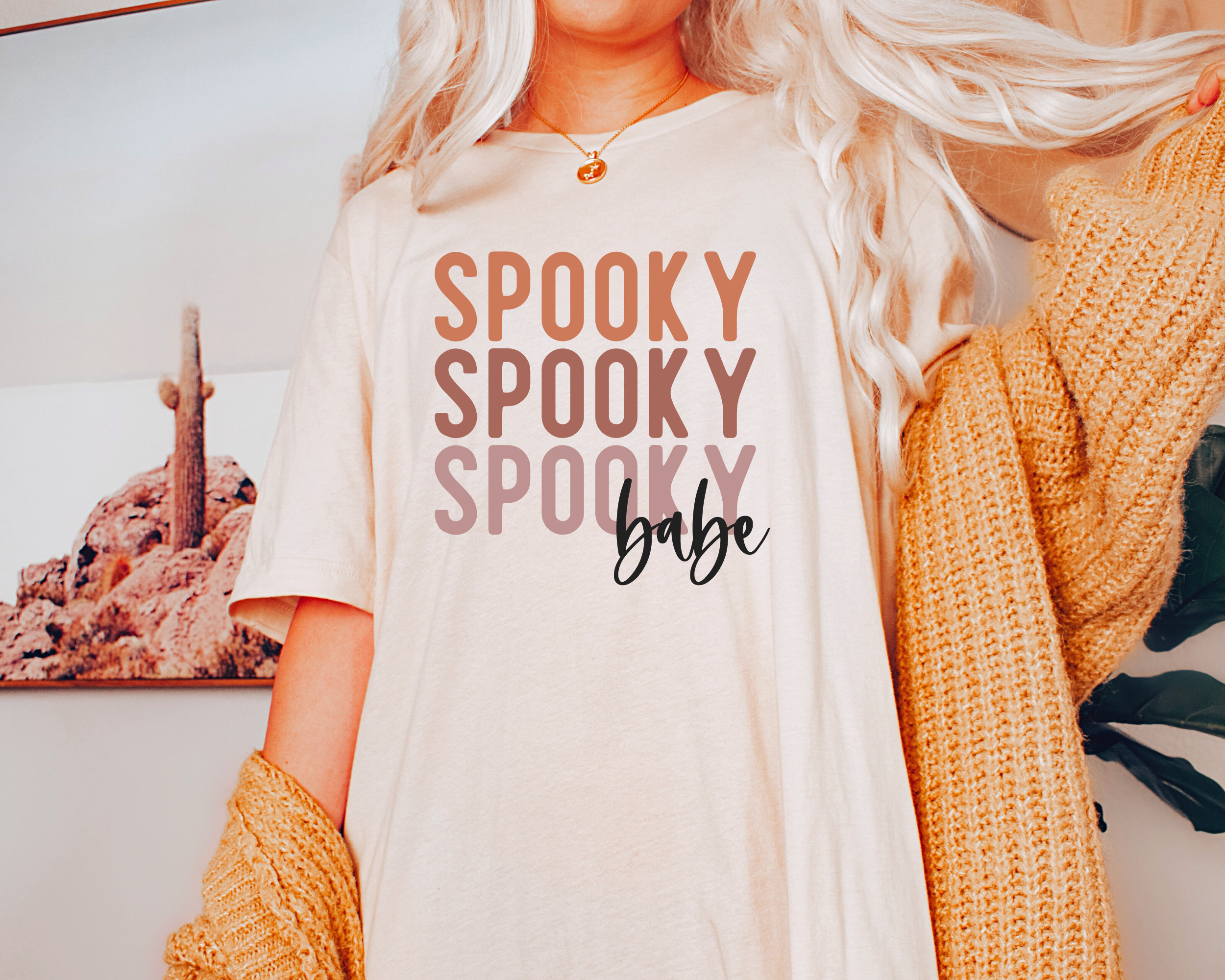 Spooky Babe Svg, Halloween Svg, Spooky Svg, Spooky Girl Svg, Spooky Mom ...