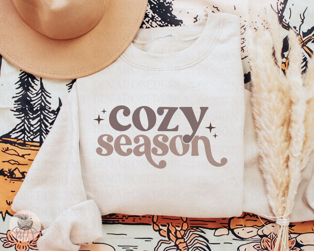 Cozy Season Svg, Fall Svg, Autumn Svg, Cozy Vibes Svg, Winter Svg, Cozy ...