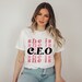 She is CEO Svg Entrepreneur Svg Motivational Svg Small - Etsy