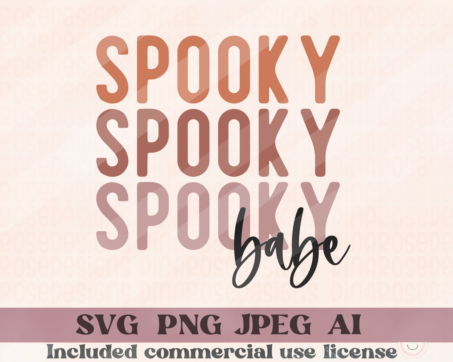Spooky Babe Svg, Halloween Svg, Spooky Svg, Spooky Girl Svg, Spooky Mom ...