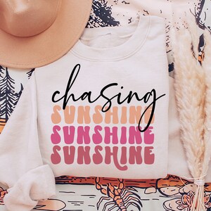 Chasing Sunshine Svg, Summer Svg, Summer Quotes Svg, Sunshine Quotes ...