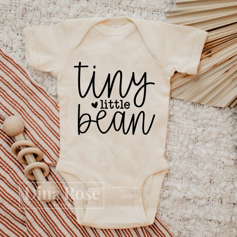 Tiny Little Bean Svg, Newborn Svg, Baby Svg, Funny Baby Svg, Cute Baby ...