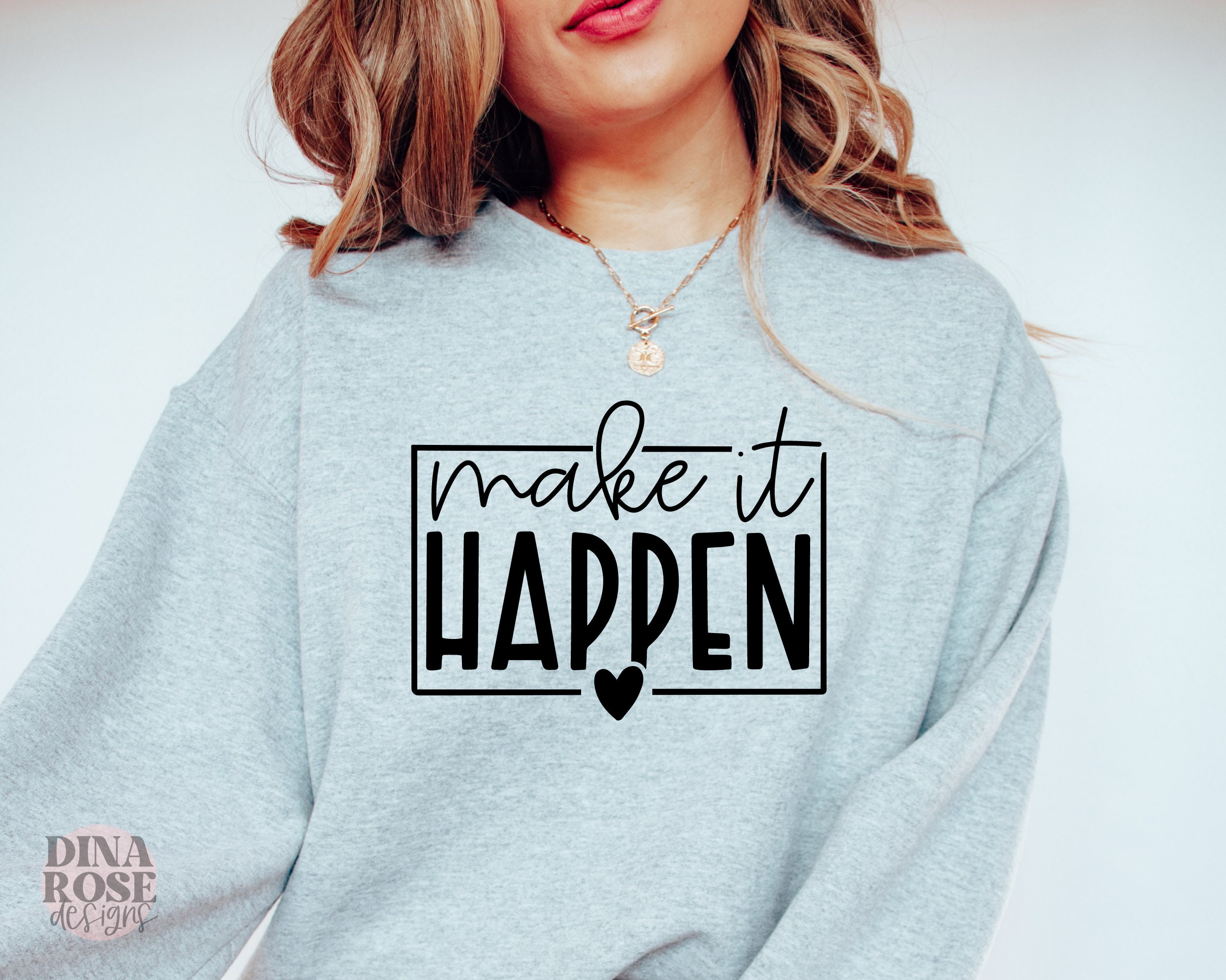 Make It Happen Svg Motivational Svg Inspirational Svg Small - Etsy