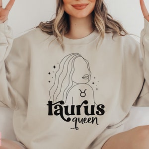 Taurus Queen Svg, Taurus Svg, Taurus Shirt Svg, Zodiac Svg, Zodiac Sign ...