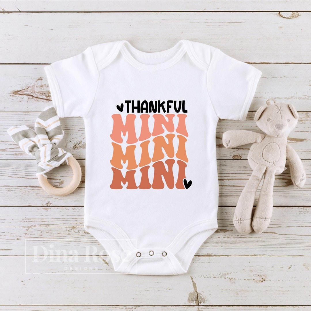 Thankful Mini Svg, Fall Svg, Fall Youth Svg, Fall Baby Svg, Autumn Kids ...