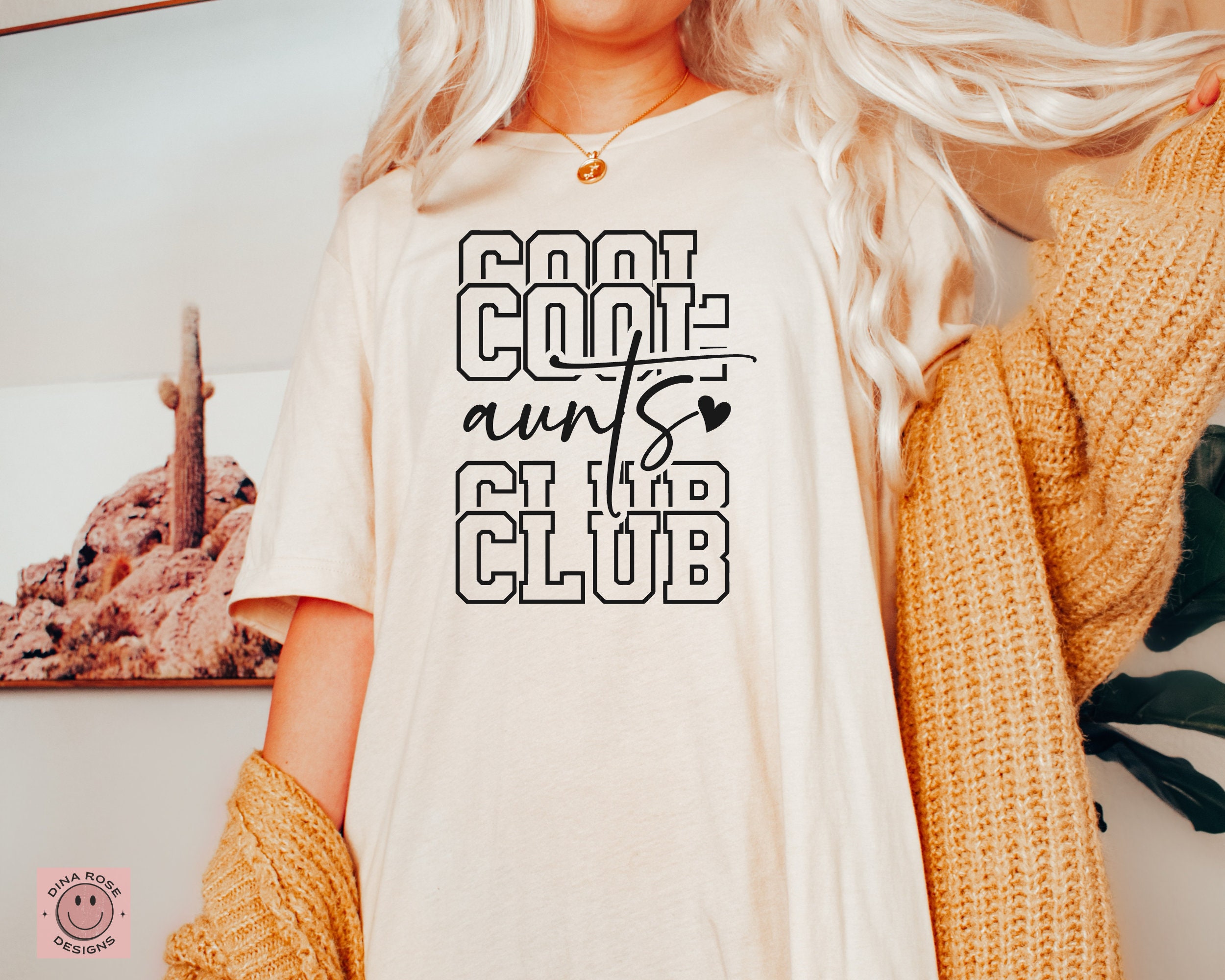 Cool Aunts Club Svg, Cool Aunt Svg, Aunt Shirt Svg, Aunt Quotes Svg ...