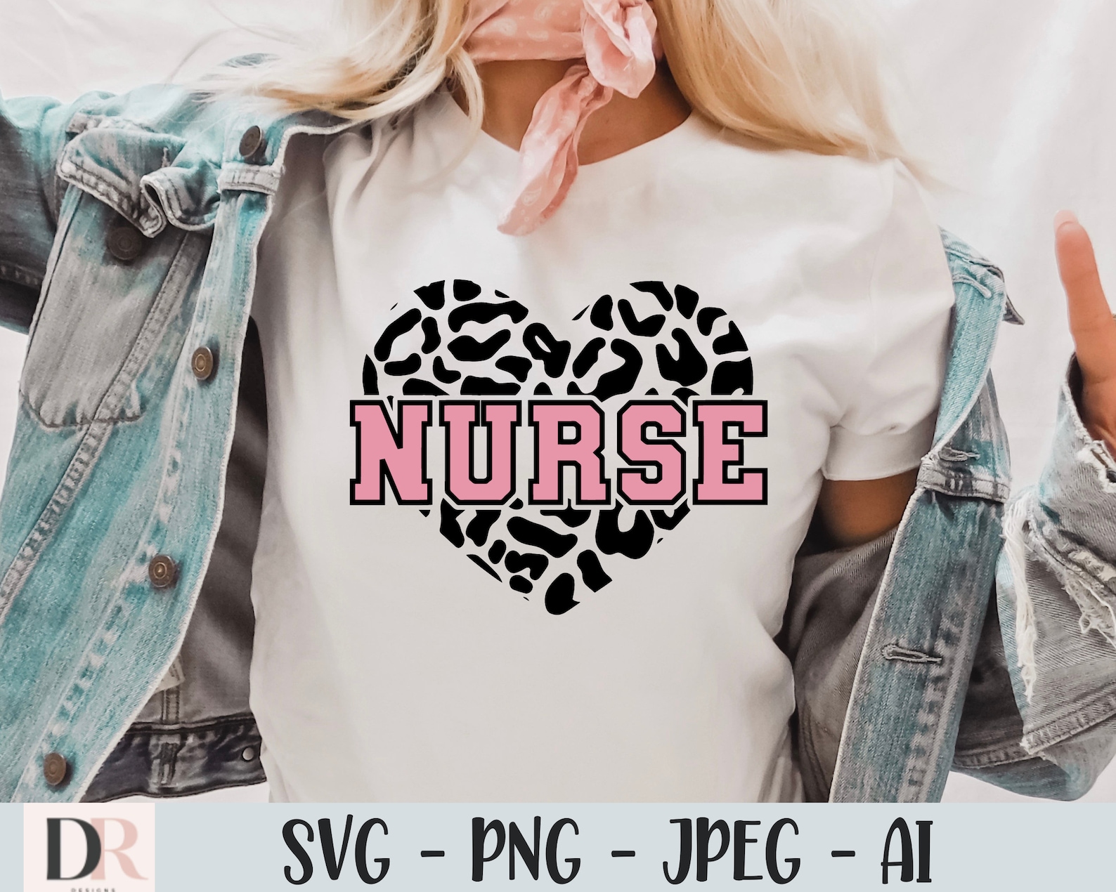 Nurse Svg Nurse Leopard Svg Nurse Heart Svg Nurse Shirt - Etsy