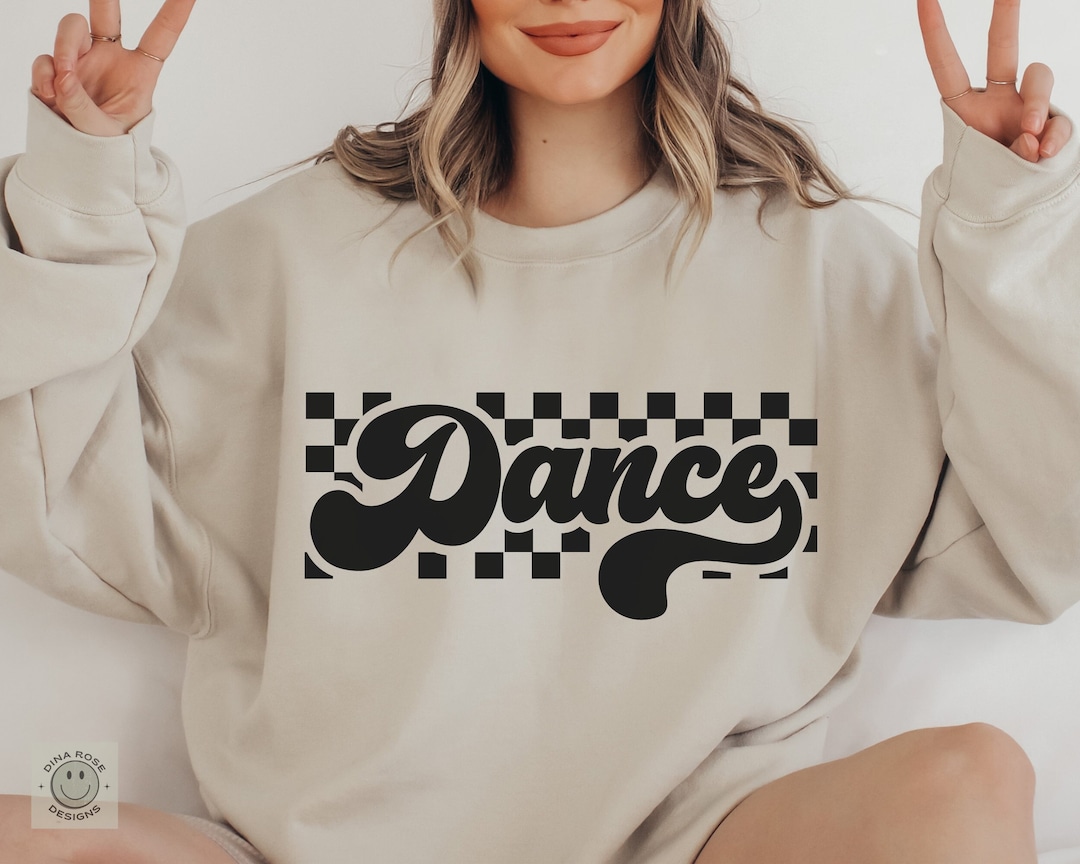 Dance Svg, Dance Shirt Svg, Retro Dance Svg, Dance Lover Svg, Trendy ...