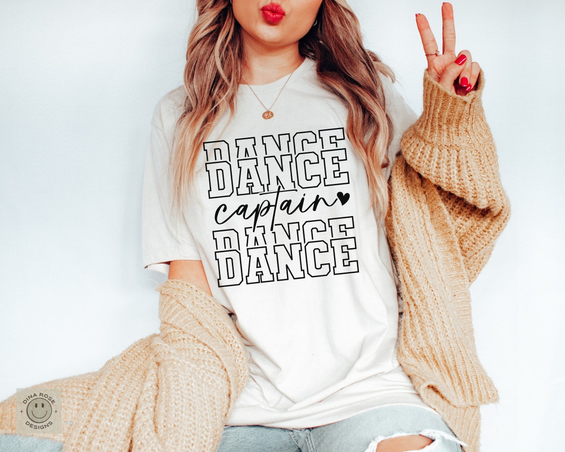 Dance Captain Svg, Dance Svg, Choreographer Svg, Dance Shirt Svg ...