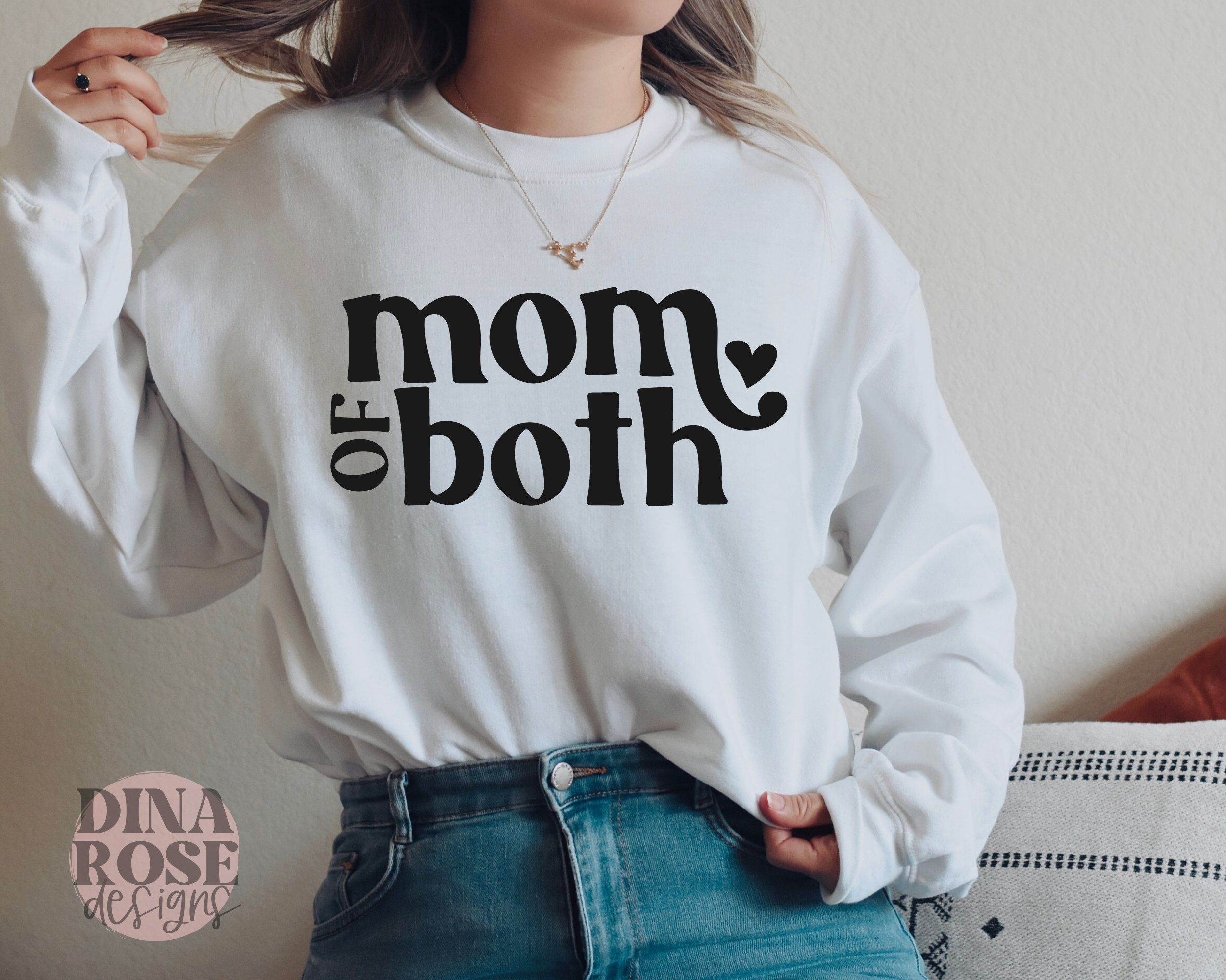 Mom of Both Svg Mama of Both Svg Girl Mom Svg Boy Mom Svg | Etsy
