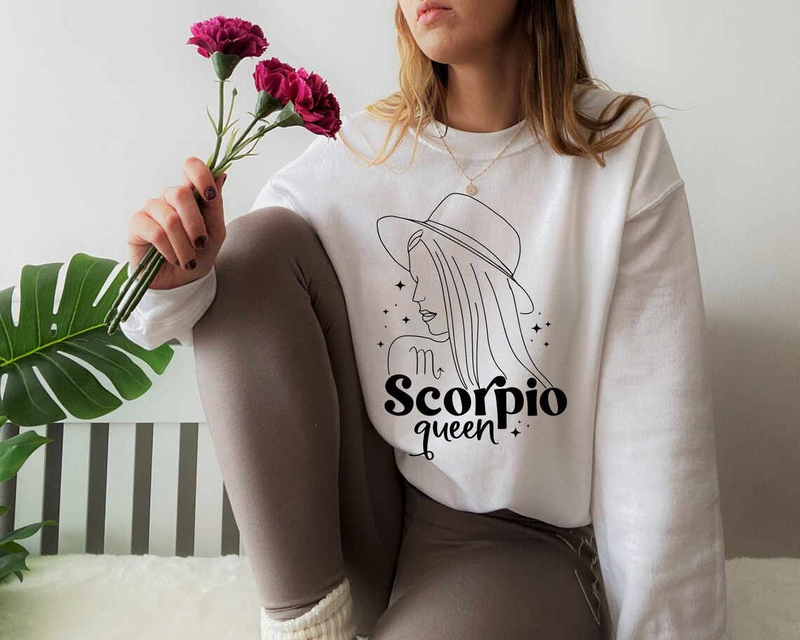 Scorpio Queen Svg, Scorpio Svg, Scorpio Girl Svg, Scorpio Babe Svg ...