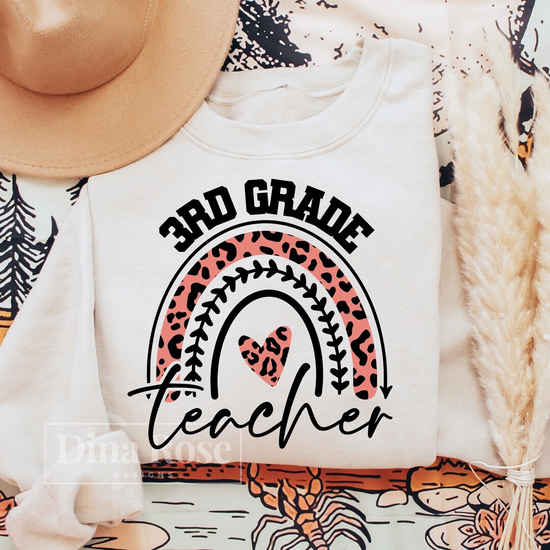 3rd Grade Teacher Svg, 3rd Grade Svg, Third Grade Svg, Teacher Svg ...