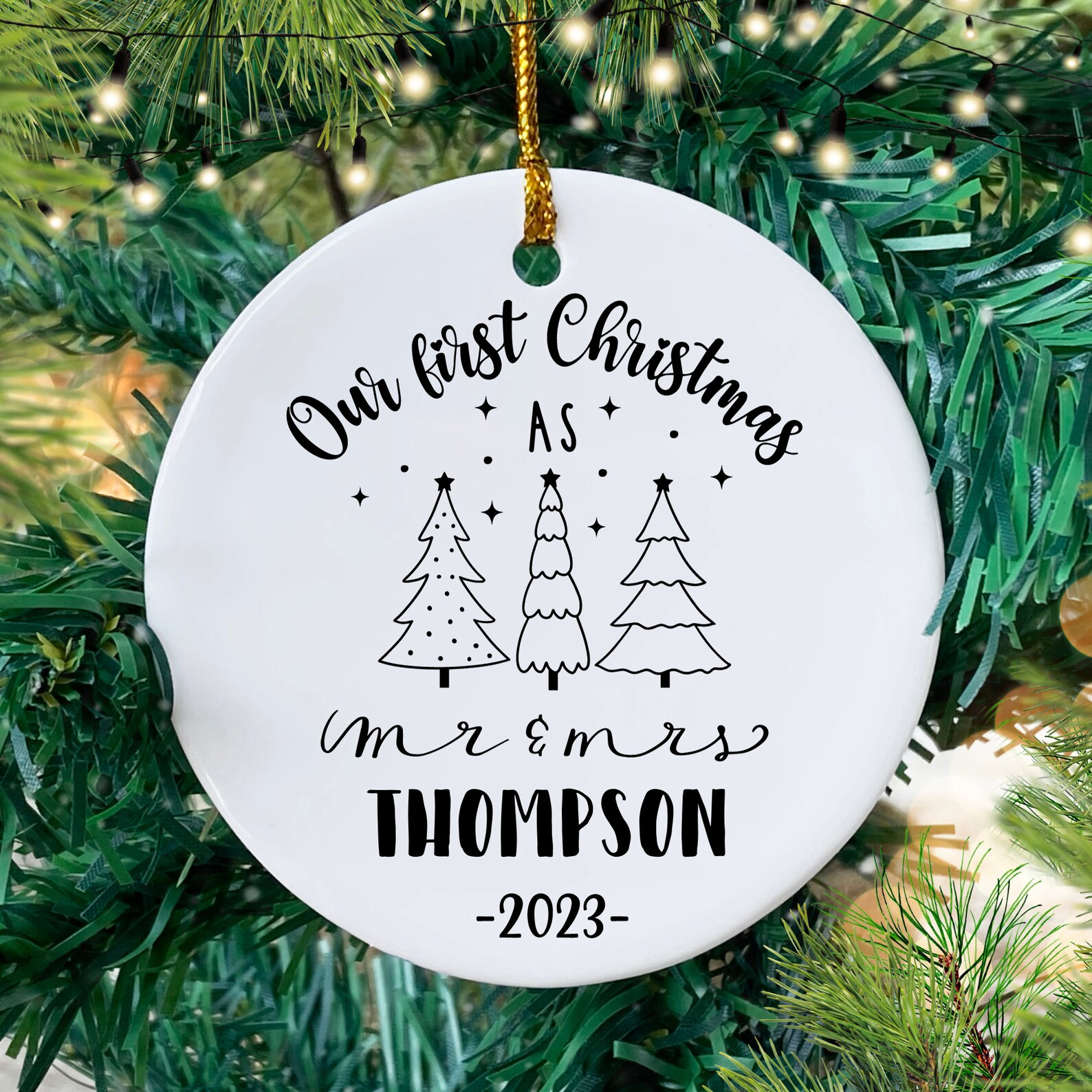Our First Christmas as Mr and Mrs Svg, First Christmas Married Svg ...