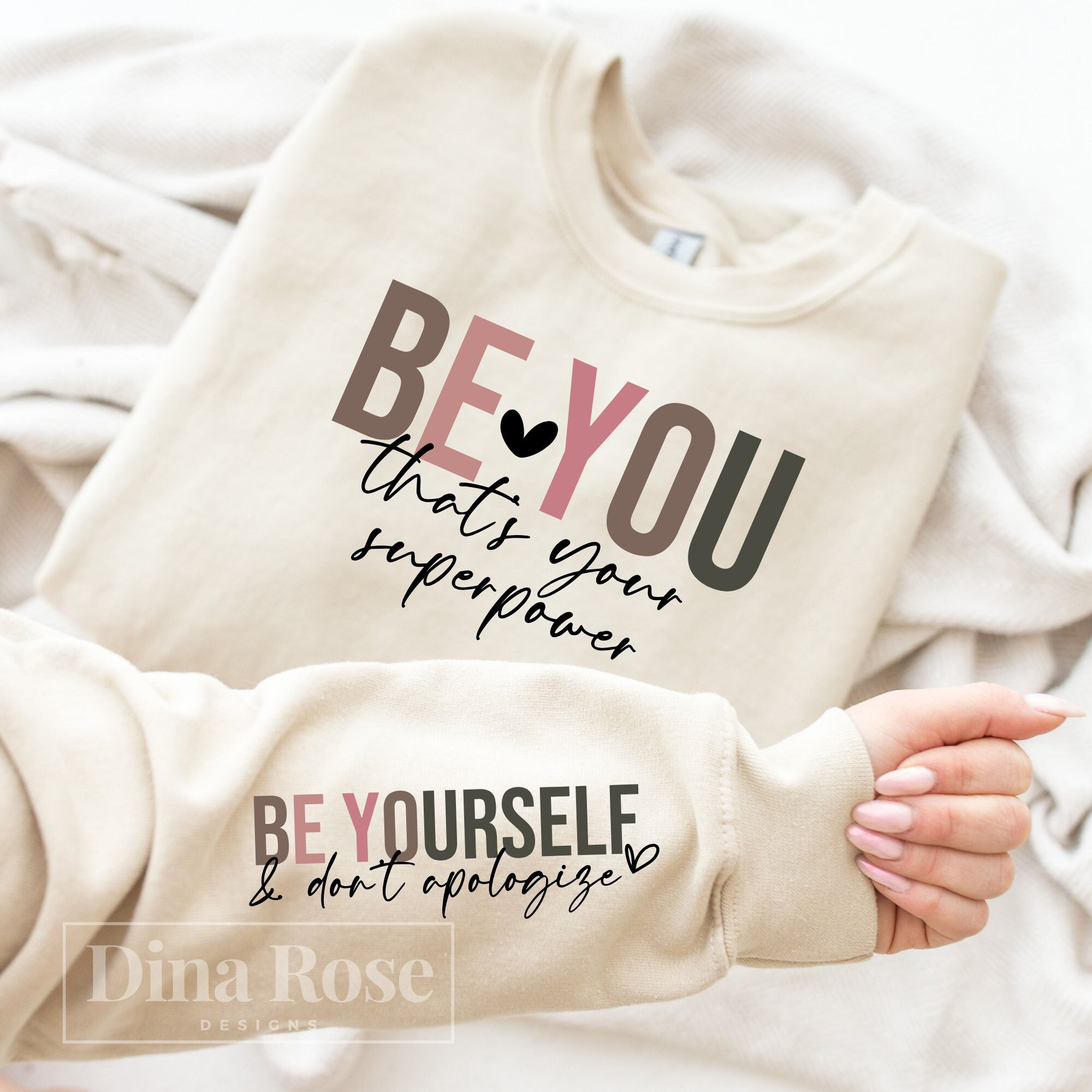 Be You Svg, Be Yourself Svg, Inspirational Sleeve Svg, Be You That's ...