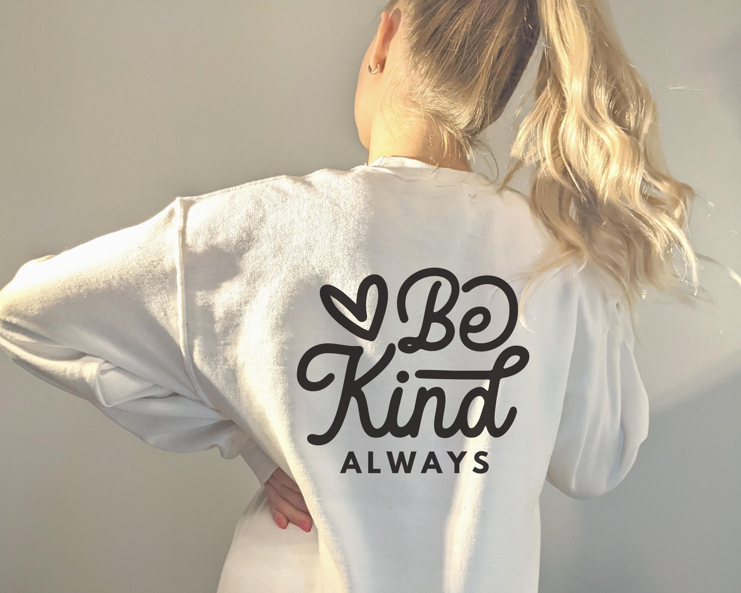 Sé amable siempre svg amabilidad svg inspirador svg - Etsy México