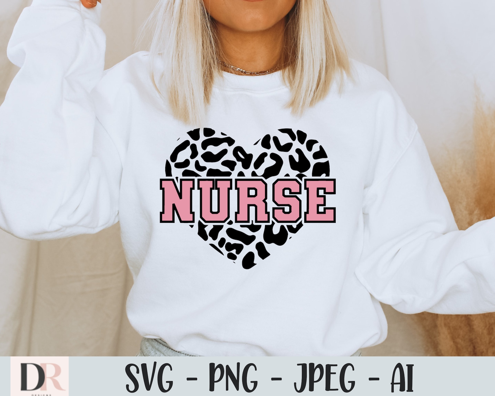 Nurse Svg Nurse Leopard Svg Nurse Heart Svg Nurse Shirt - Etsy