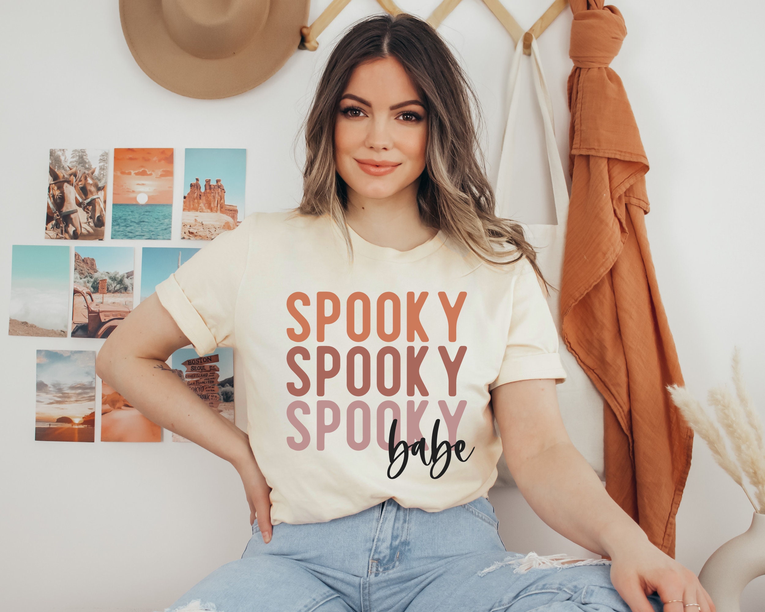 Spooky Babe Svg, Halloween Svg, Spooky Svg, Spooky Girl Svg, Spooky Mom ...