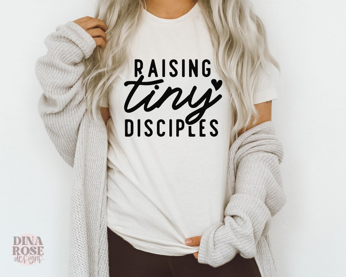 Raising Tiny Disciples Svg Christian Svg Jesus Svg Mom - Etsy
