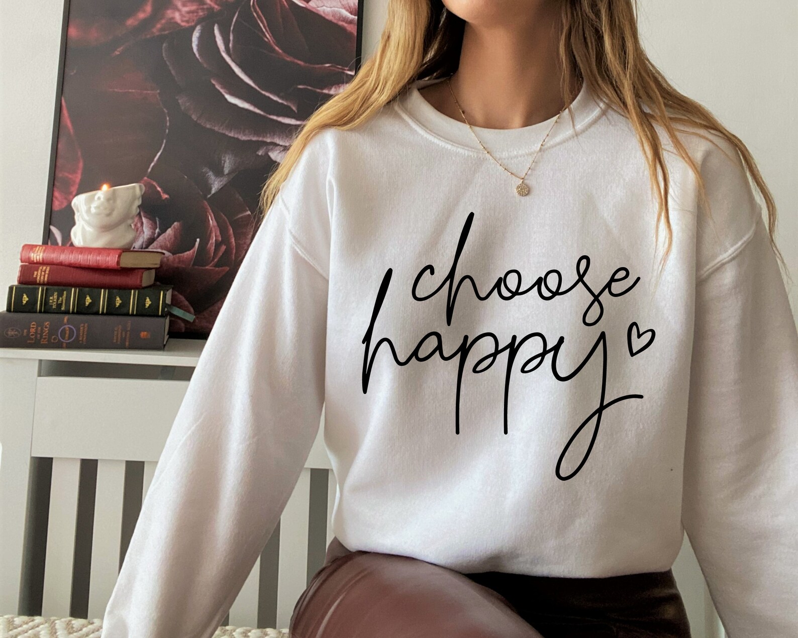 Choose Happy Svg Happiness Svg Inspirational Svg Mental | Etsy