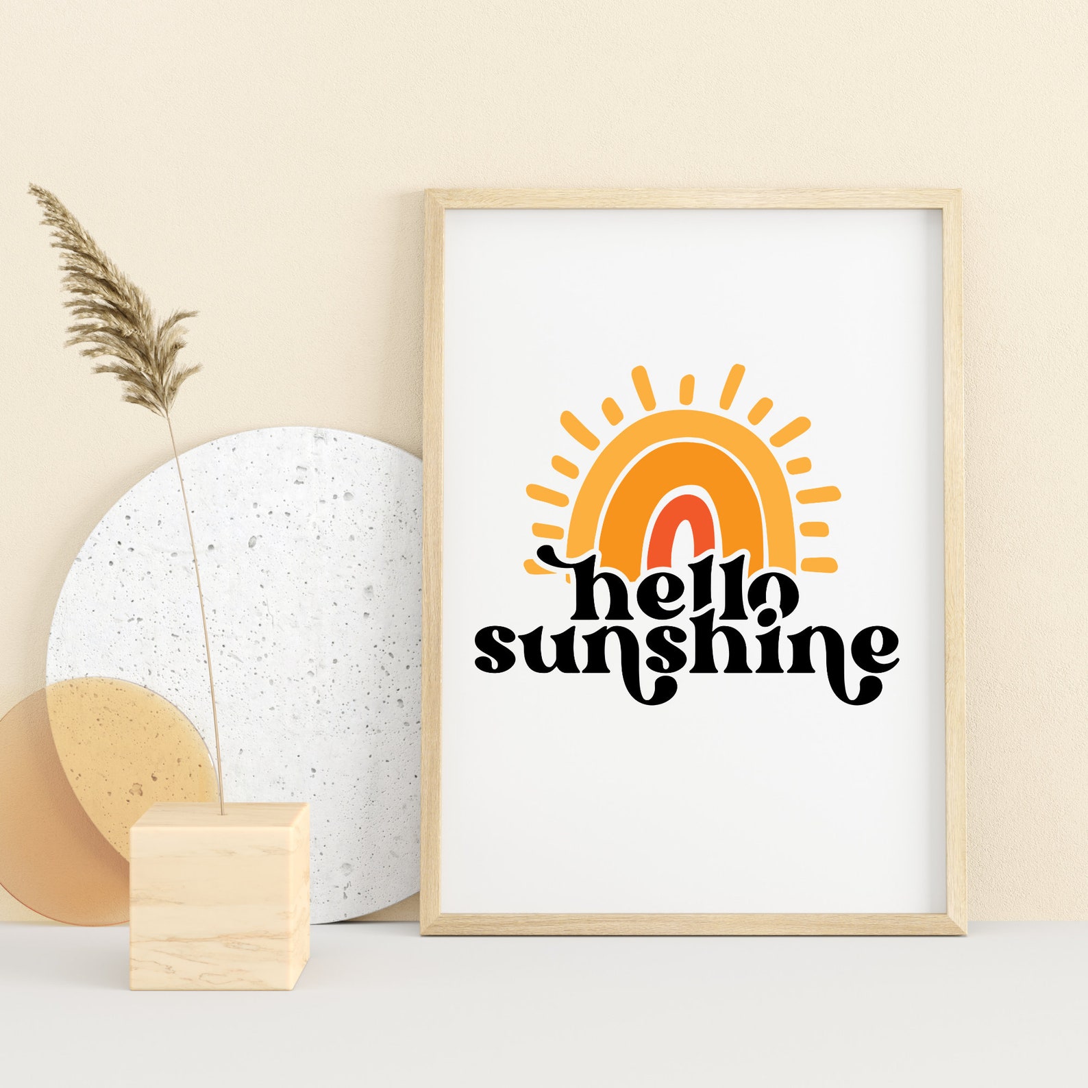 Hello Sunshine Svg Rainbow Svg Summer Svg Sun Svg - Etsy