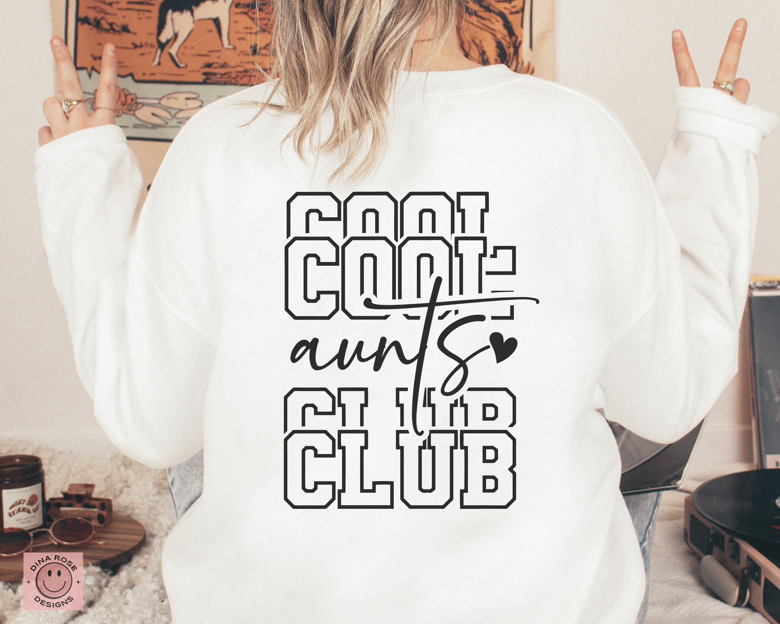 Cool Aunts Club Svg, Cool Aunt Svg, Aunt Shirt Svg, Aunt Quotes Svg ...