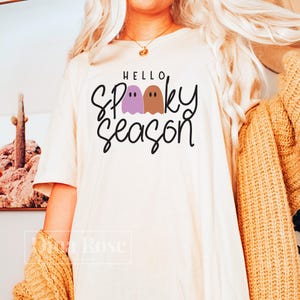 Hello Spooky Season Svg, Halloween Svg, Ghosts Svg, Spooky Svg, Fall ...
