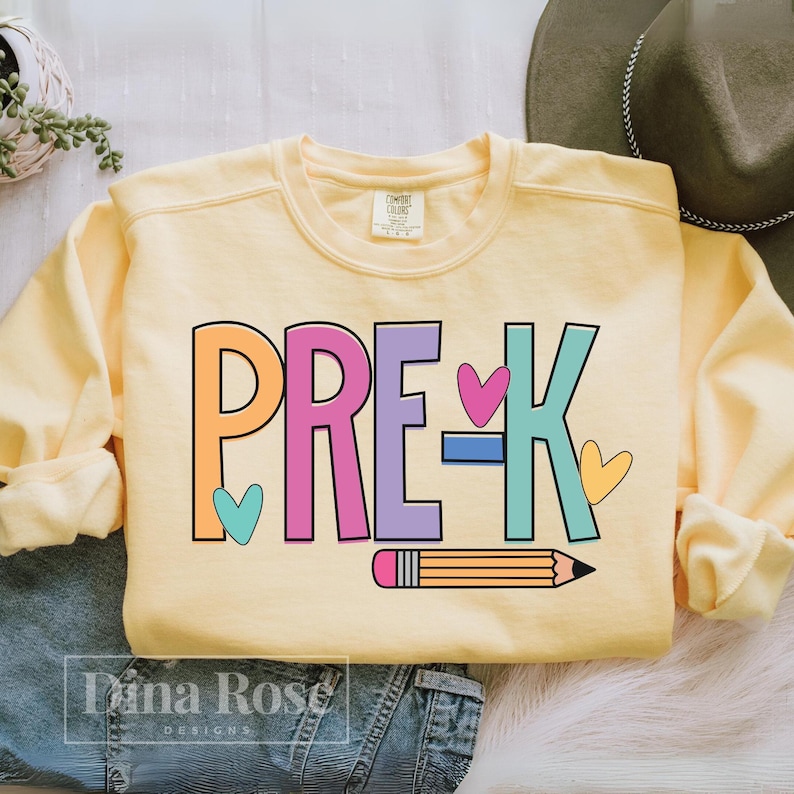 Pre-k Svg, Teacher Svg, Back to School Svg, First Day of School Svg ...